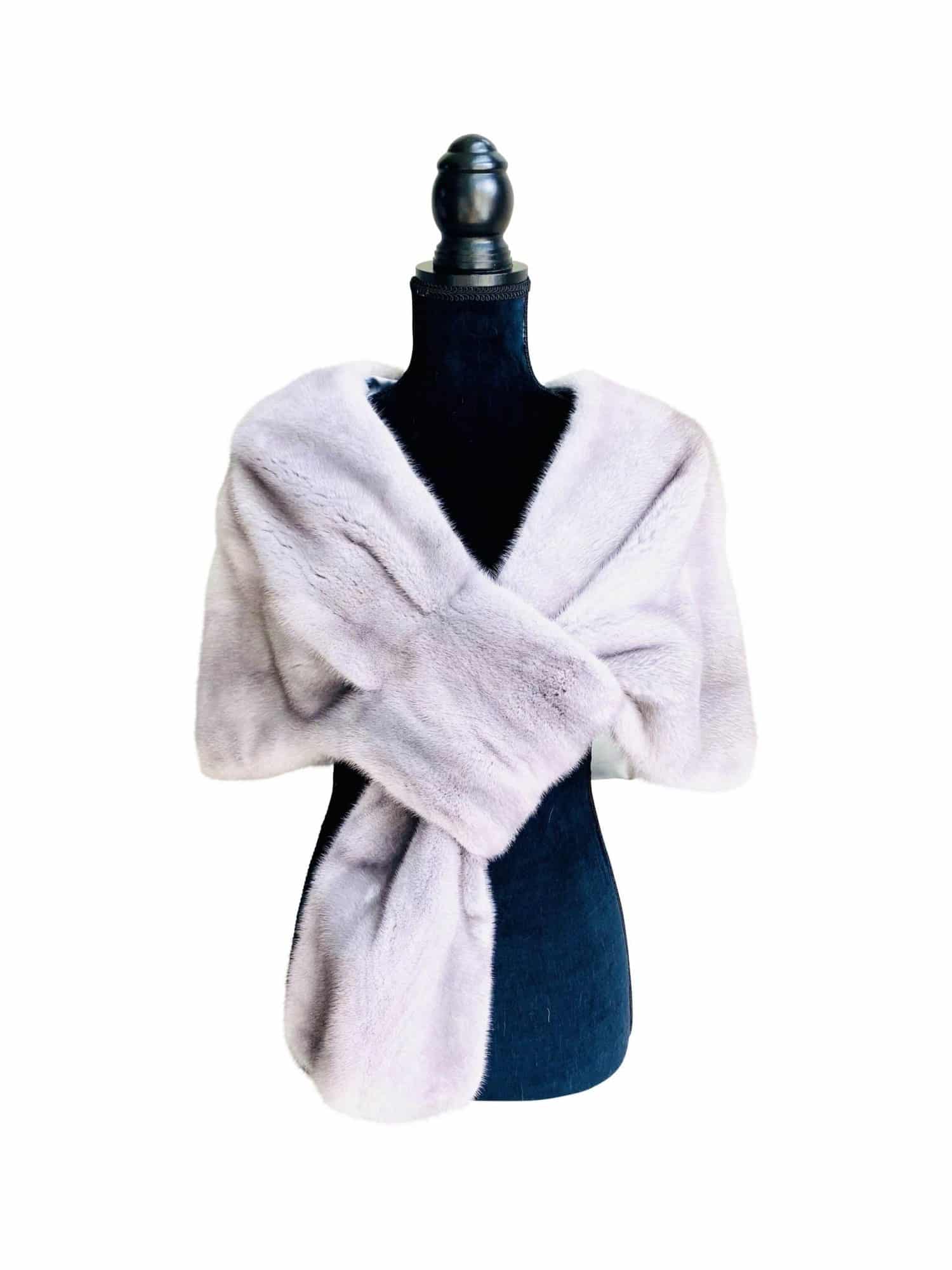 Natural Ranch Mink Stole - Sitka Fur Gallery