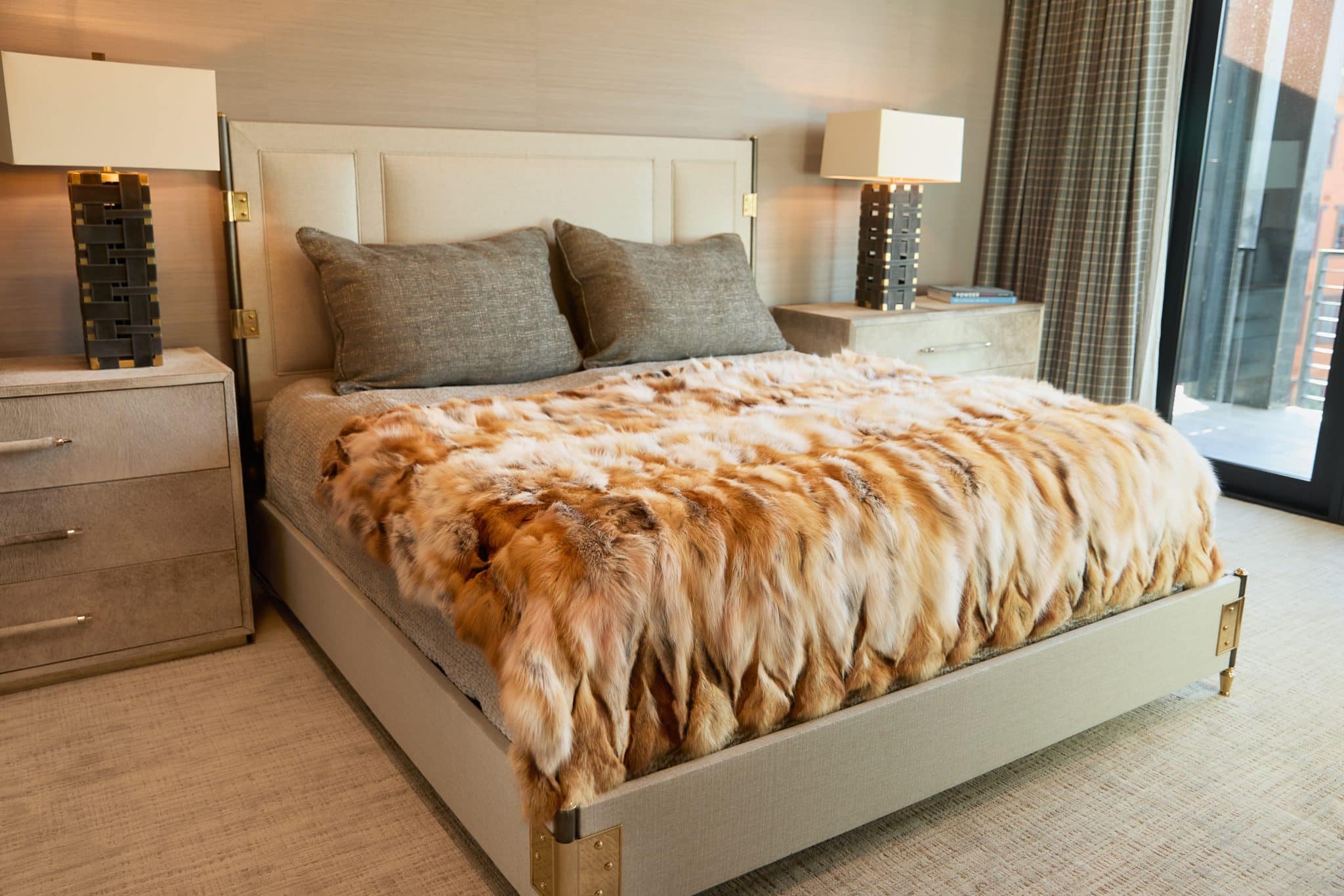 Sculpted Red Fox Blanket - Sitka Fur Gallery